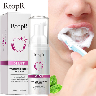 RtopR MINT TEETH WHITENING MOUSSE RtopR044 跨境（新包装）-阿里巴巴