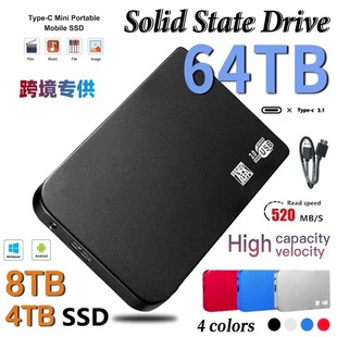 跨境专供 外置扩容高速移动硬盘64TB 16T固态硬盘1TB 2TB现货批发-阿里巴巴