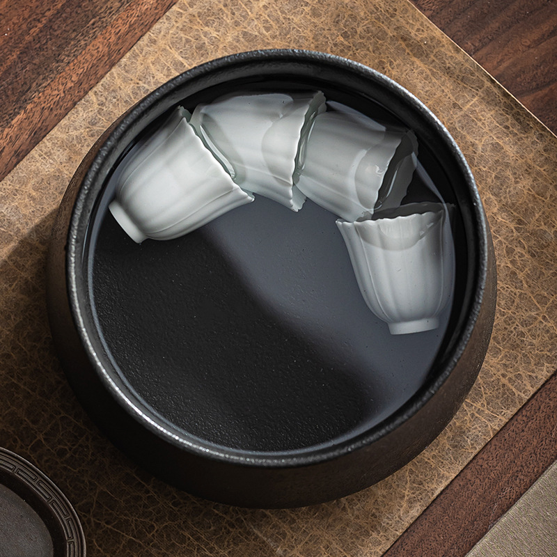 Tea Wash Large Tea Dregs Jug Cup Wash Water Tone Extra Large Ceramic ...