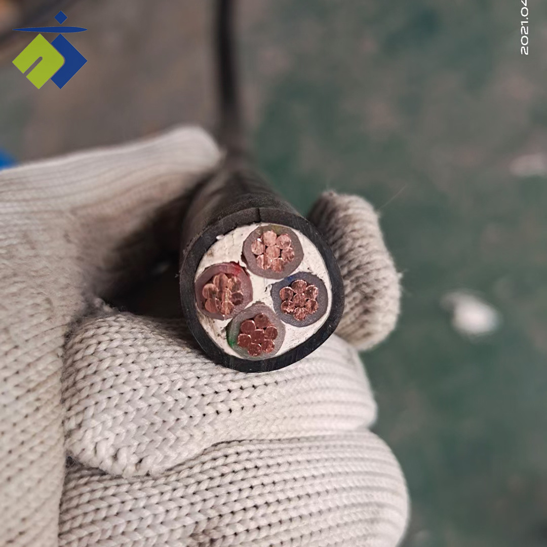 电缆YJV4*150+1*70硬线铜电力四等芯150平方4+1铜芯阻燃铠装五线-阿里巴巴