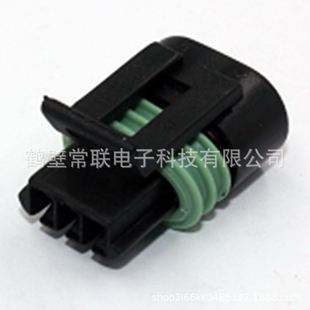 12162181 原装正品德尔福3孔护套接头插件可配端子连接器插座-阿里巴巴