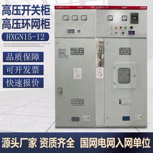 10KV高压环网柜HXGN15-12进出线开关柜隔离柜计量PT柜成套配电柜-阿里巴巴
