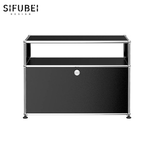 中古usm模块柜柜子网红ins床头柜现代简约储藏柜斗柜客厅卧室边柜-阿里巴巴