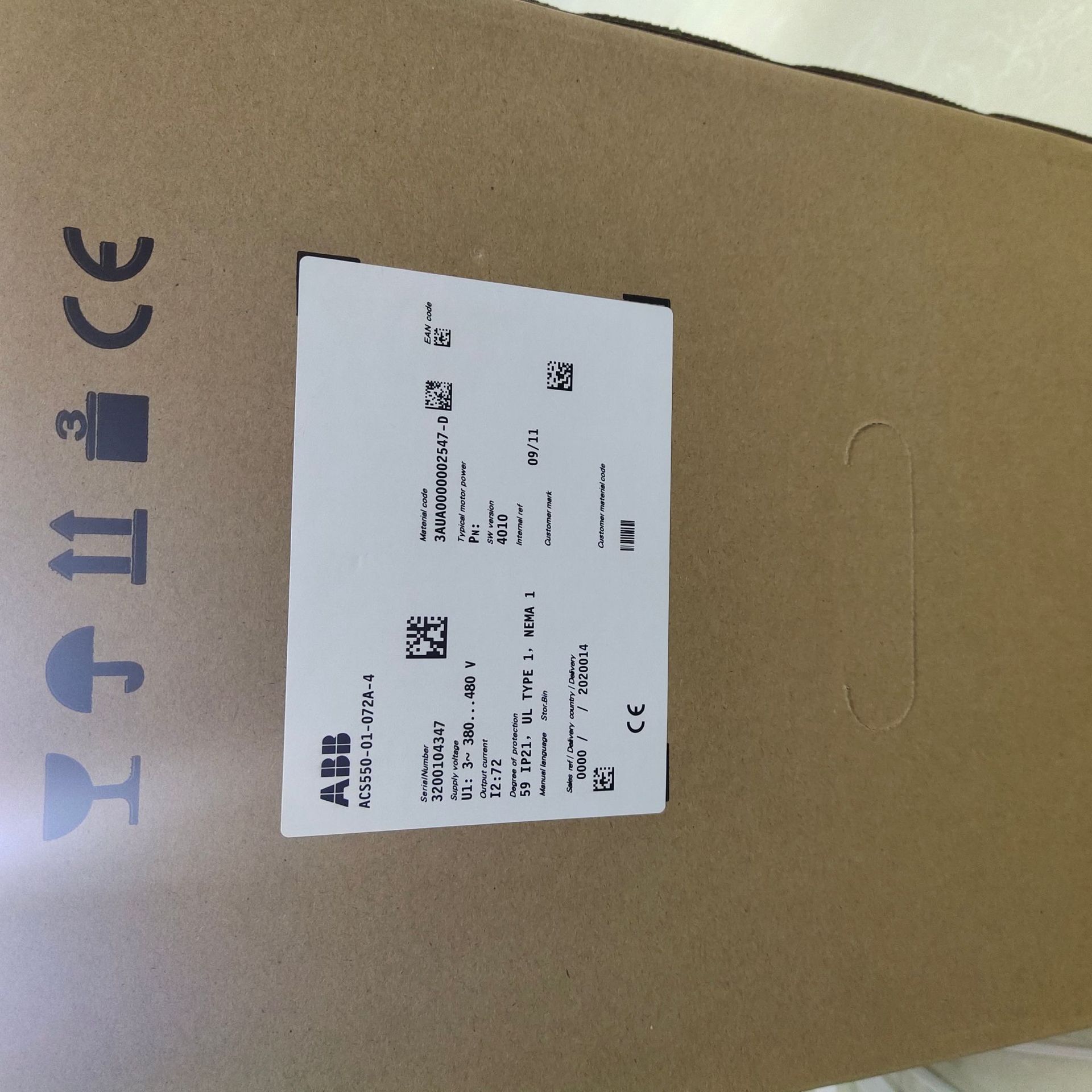 ABB原装变频器ACS550-01-023A-4 11KW -阿里巴巴