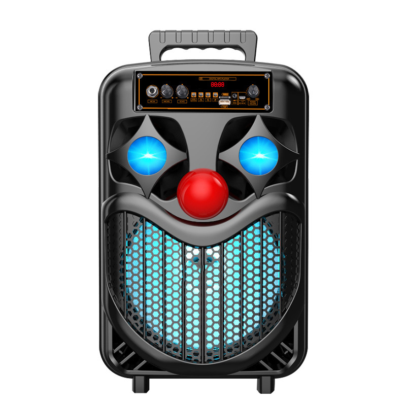 NDR-P44 NDR-P66 便携式私模8寸蓝牙音箱LED灯光手提音响-阿里巴巴