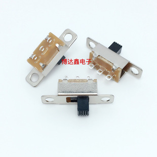 SS12F15G5拨动开关 3脚2档 单排三脚插件 有耳螺丝孔 滑动开关-阿里巴巴