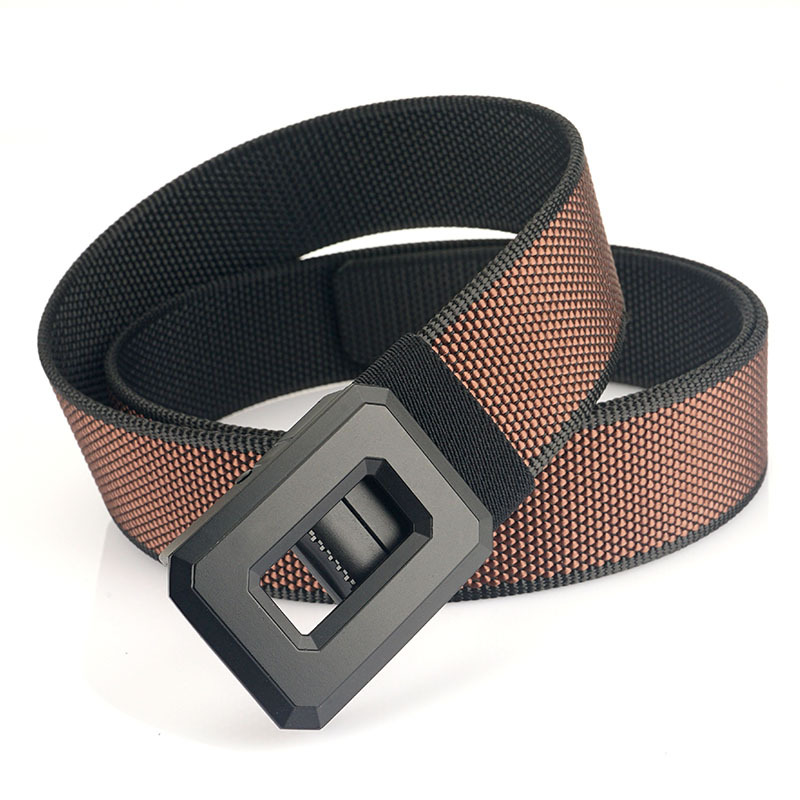 Cinturón elástico informal de poliéster disponible en ambos lados con ...