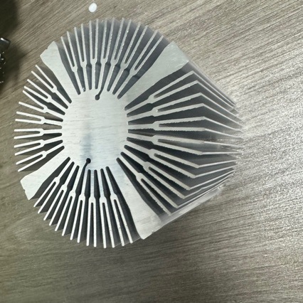 实心铝太阳花散热器led圆形散热片外径89mm内径32mm散热器-阿里巴巴
