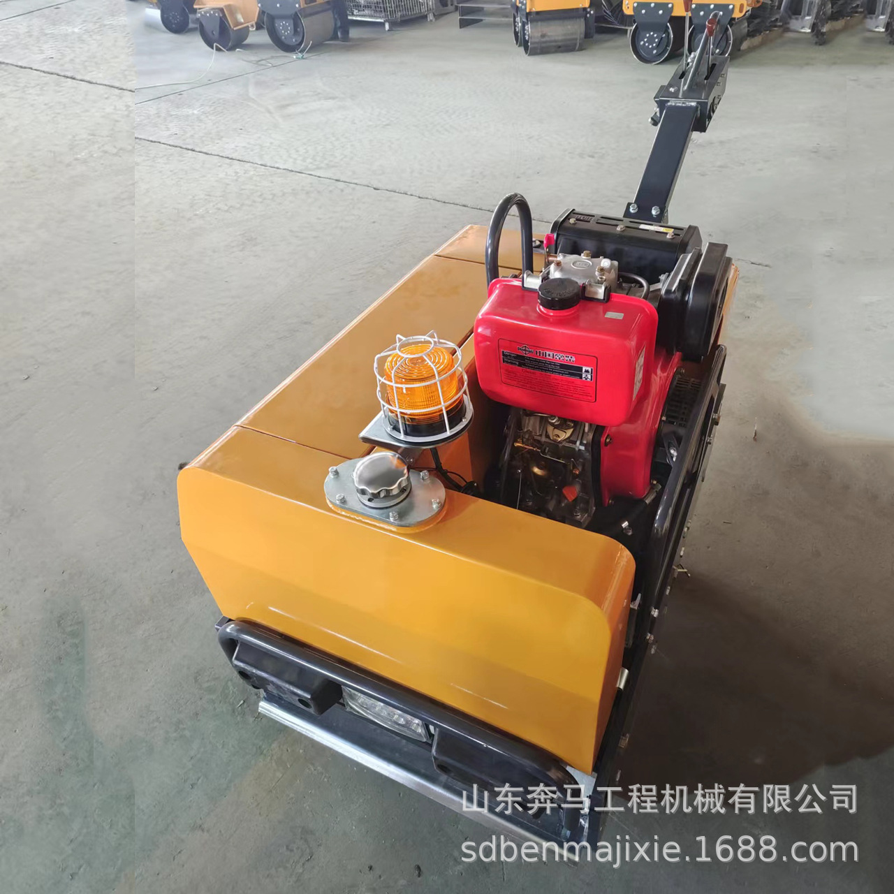 Benma walking double-wheel roller gasoline diesel vibration hydraulic ...