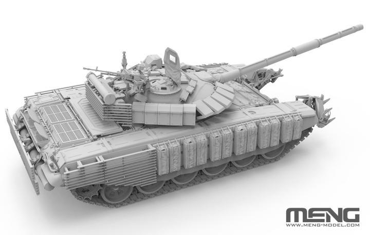 MENG拼装模型 1/35 俄罗斯 T-72B3M坦克 带KMT-8 TS-053-阿里巴巴