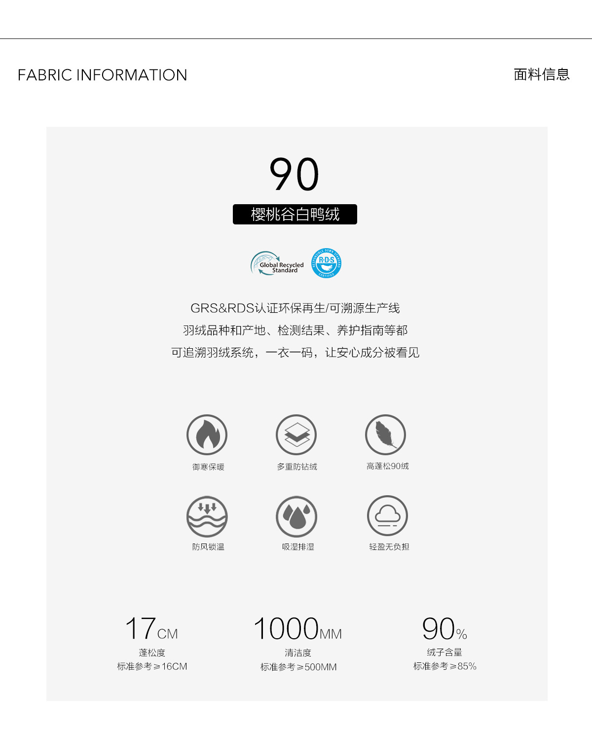 【识几】400T轻盈圆领实穿中长保暖羽绒服外套新国标SAB拉链M7756-阿里巴巴