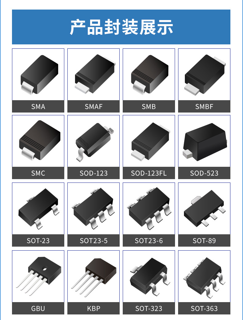 S8550 贴片SOT-23 2TY 电子元器件PNP小信号晶体管0.5A 25V三极管-阿里巴巴