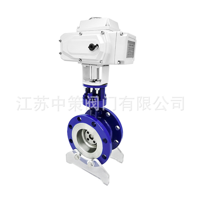 D943W-16R D943W-10R不锈钢电动法兰蝶阀 316L材质硬密封电动蝶阀-阿里巴巴