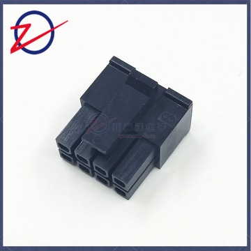 430250800 43025-0800连接器molex胶壳塑壳3.0mm间距双排6pin黑色-阿里巴巴