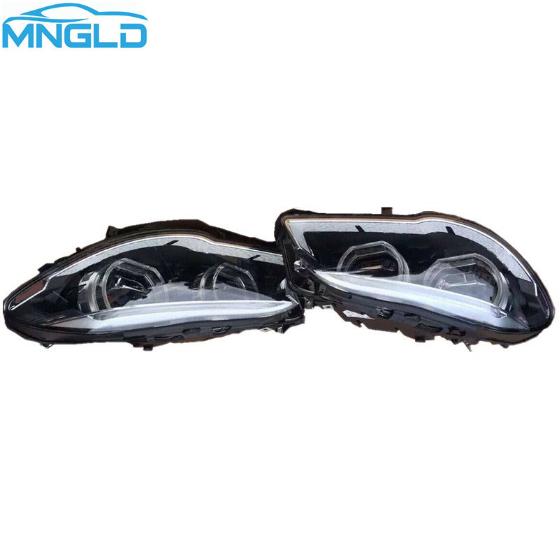 适用宝马F10 F18 全LED大灯升级改装 520 523 528 530 535前大灯-阿里巴巴