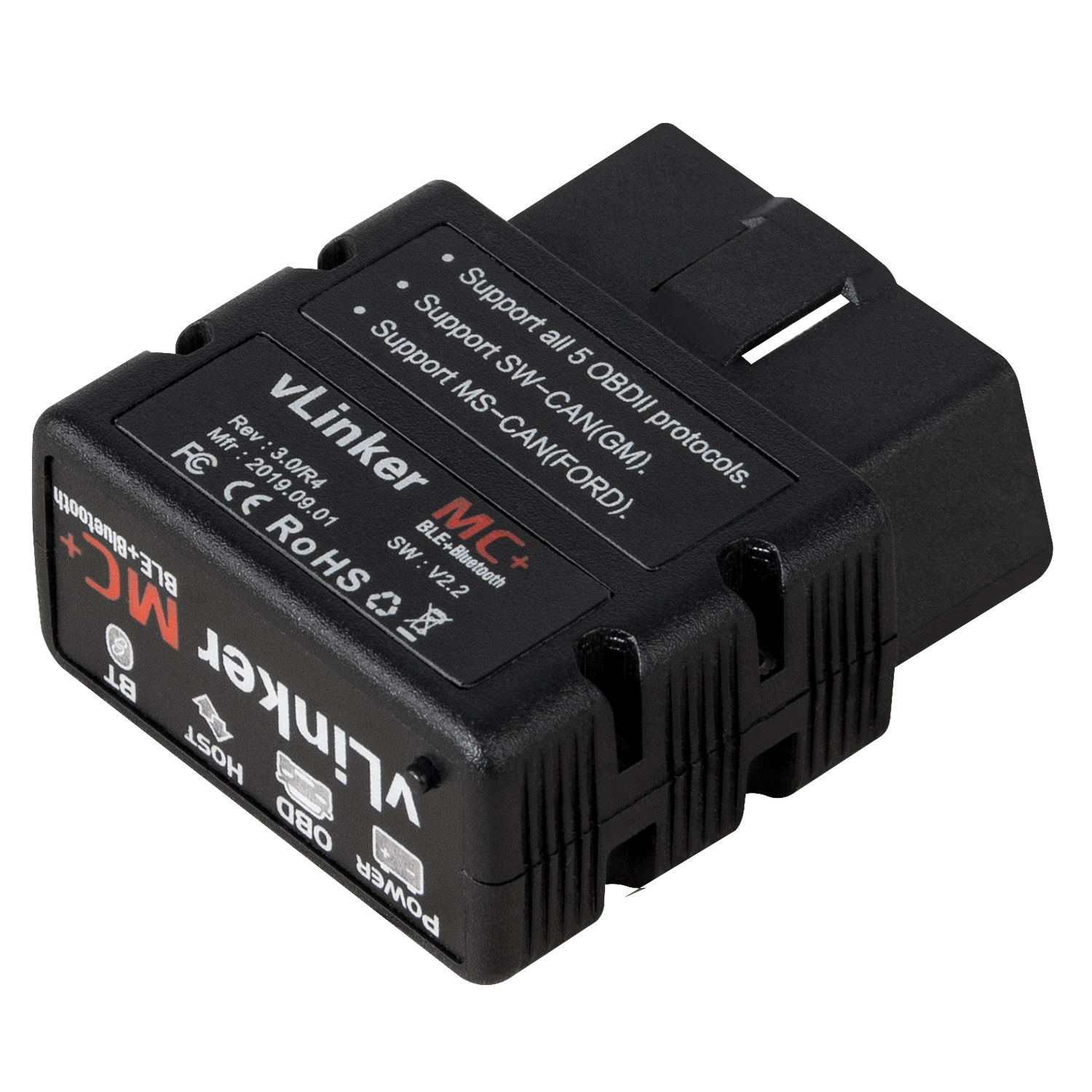 OBD2 VLINKER MC+ V2.2版本 BLE 4.0蓝牙汽车诊断仪 支-阿里巴巴