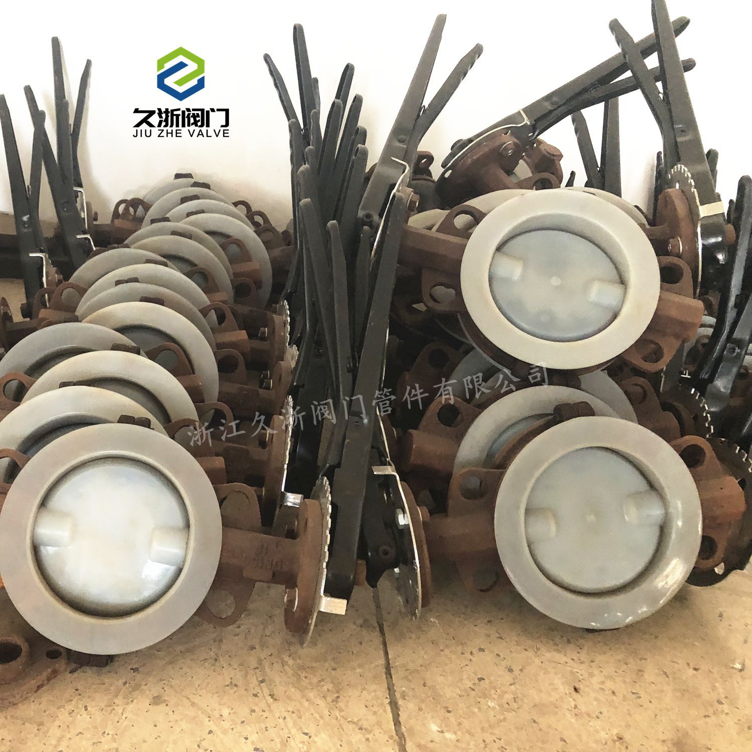 衬氟对夹蝶阀 D371F46-10C 衬氟阀门厂家直销防腐脱硫化工阀门-阿里巴巴