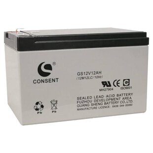光盛CONSENT蓄电池GS12V12AH 12V12AH批发销售-阿里巴巴