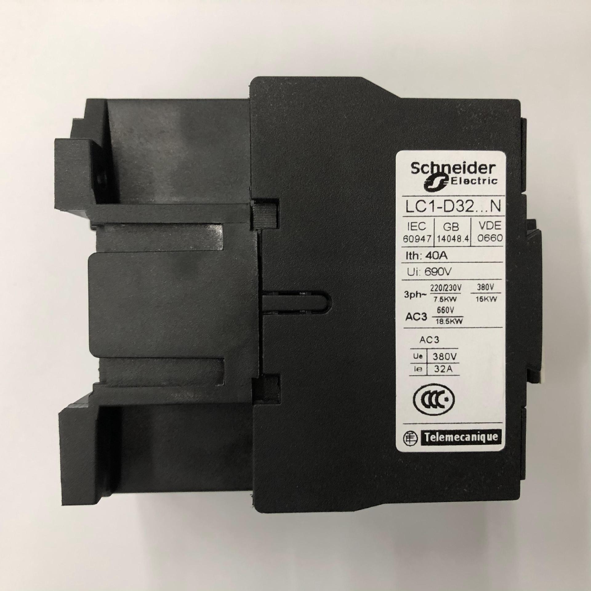 原装正品LC1-D3210M7N AC220V 50/60Hz Schneider三级交流接触器-阿里巴巴