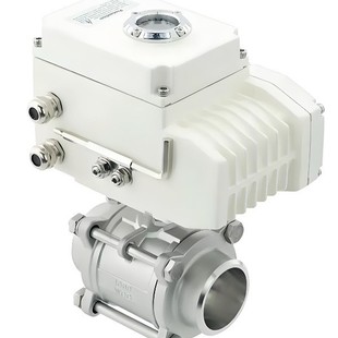 电动三片式球阀Q961F-16P不锈钢焊接开关球阀电动执行器AC220-阿里巴巴