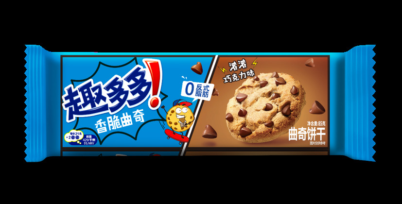 趣多多香脆曲奇饼干85g香浓缤纷逗巧克力咖啡味大块软曲奇零食-阿里巴巴