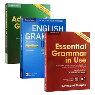 Essential Advanced English Grammar in use剑桥英语语法一套3本-阿里巴巴