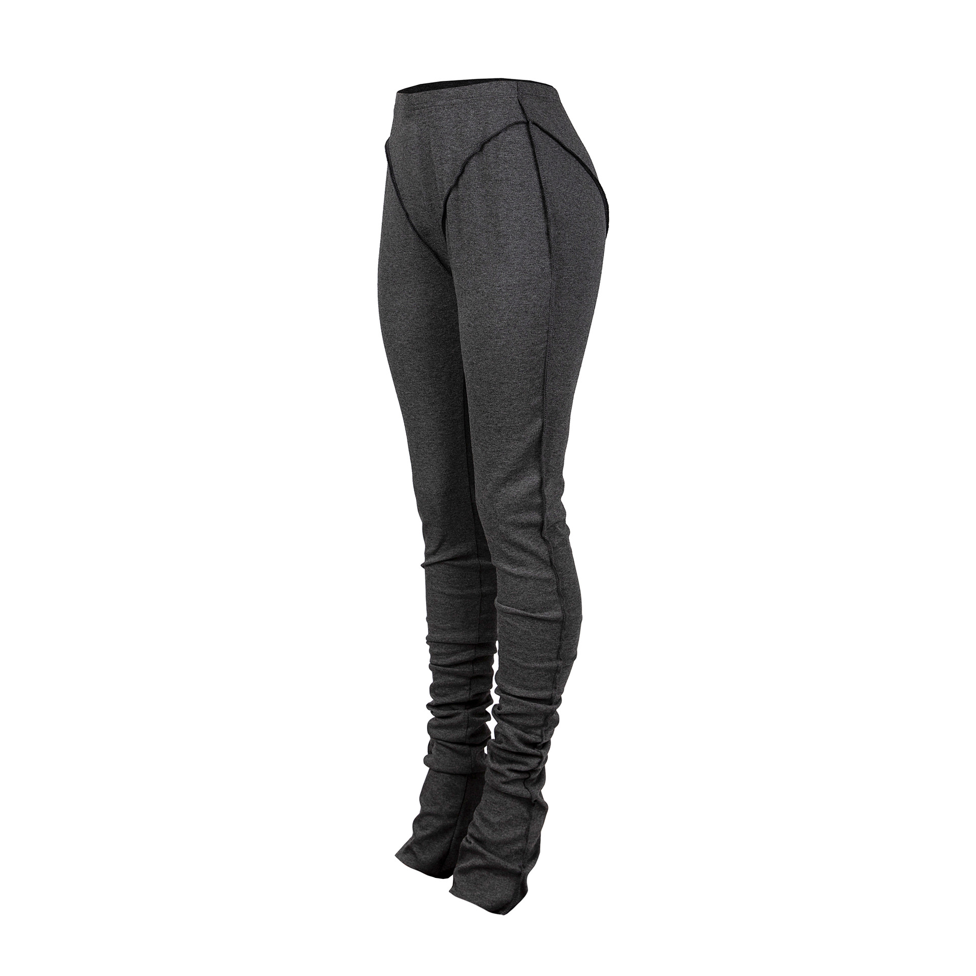 HR8187 欧美时尚女装 2021秋冬新款 棉质面料自定义堆叠堆堆裤-阿里巴巴