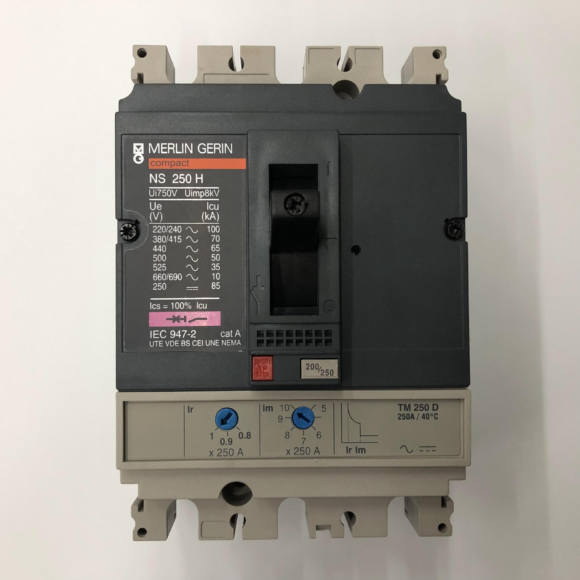 原装正品NS250H 3P 250A TM250D梅兰日兰空气开关塑壳式断路器-阿里巴巴