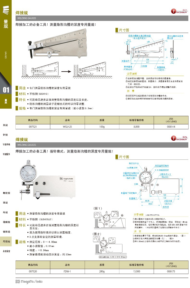 议价全新日本原装进口SK新泻精机焊接规WGU-9M/7M/8M/2S-阿里巴巴