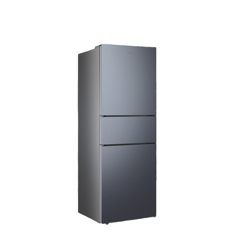 Midea Household 236 L Air-cooled Frost-free Platinum Net Flavor Energy-saving Mute Three-door ...