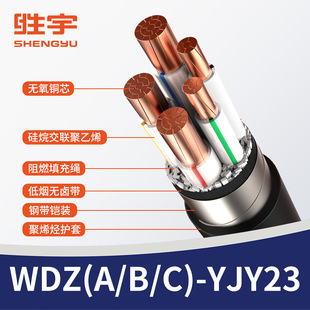 WDZ(A/B/C)-YJY23 0.6/1kV 铜芯钢带铠装低烟无卤电力电缆-阿里巴巴