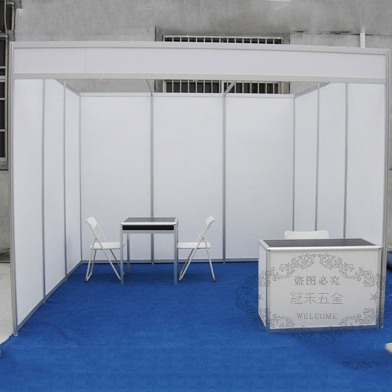国际展会专用摊位 3*3标准展位 八棱柱标摊展架 会展摊位搭建铝材-阿里巴巴