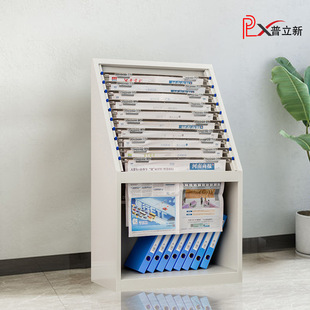 图书馆报纸架杂志架广告资料展示架文档框单位办公楼宣传单落地架-阿里巴巴