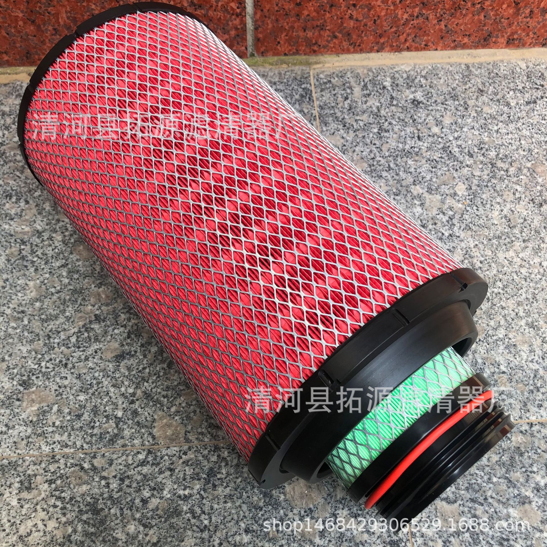 k2337解放一汽新悍威空滤空气滤芯奥威金龙适配1109070-40A滤清器-阿里巴巴