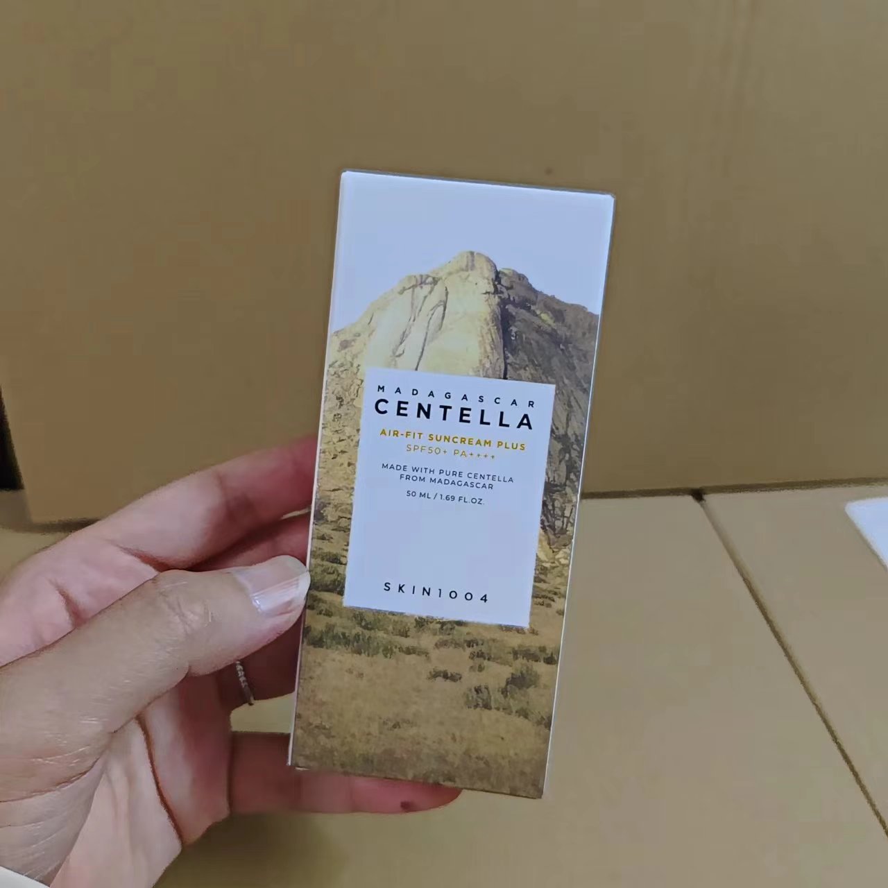 跨境专供 SKin1004积雪草空气物理防晒50ml,-阿里巴巴