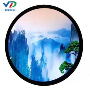 圆形led显示屏 led圆饼屏p2p2.5p3p4 前维护磁吸 单双面led正圆屏-阿里巴巴