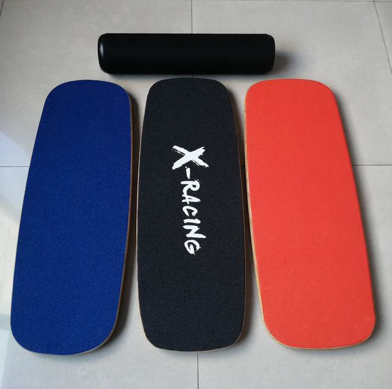 Surfing ski balance board roller wooden high difficulty board home ...