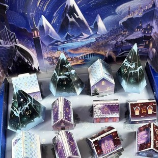 新款原版2024 Velaris Advent Calendar圣诞降临日倒计时12天盲盒-阿里巴巴