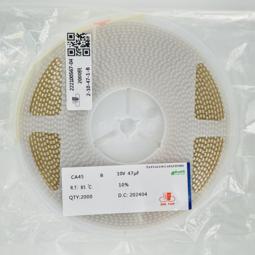 振华新云 贴片钽电容47UF 10% 10V B CA45-B-10V-47UF-K 3528-阿里巴巴