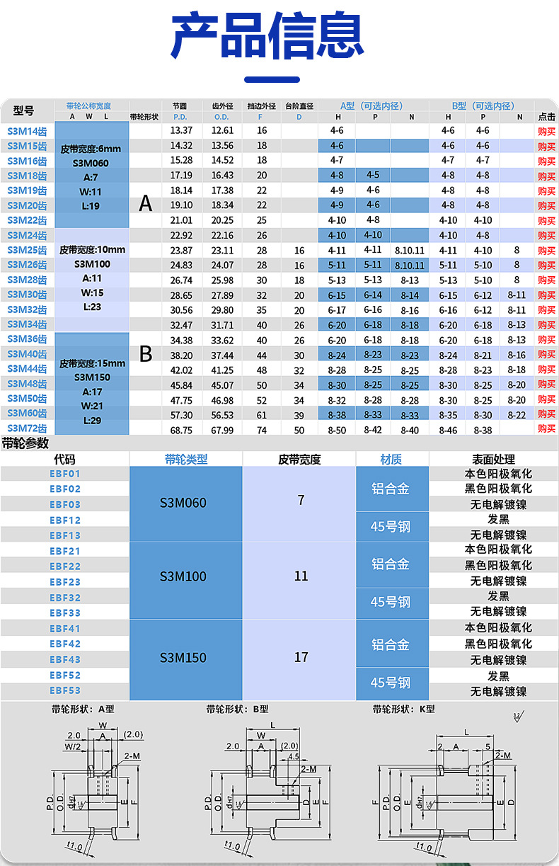 EBF01-S3M060-24-B-P-d4至8孔EBF21-S3M100 150-24-B-P-d4至8孔-阿里巴巴