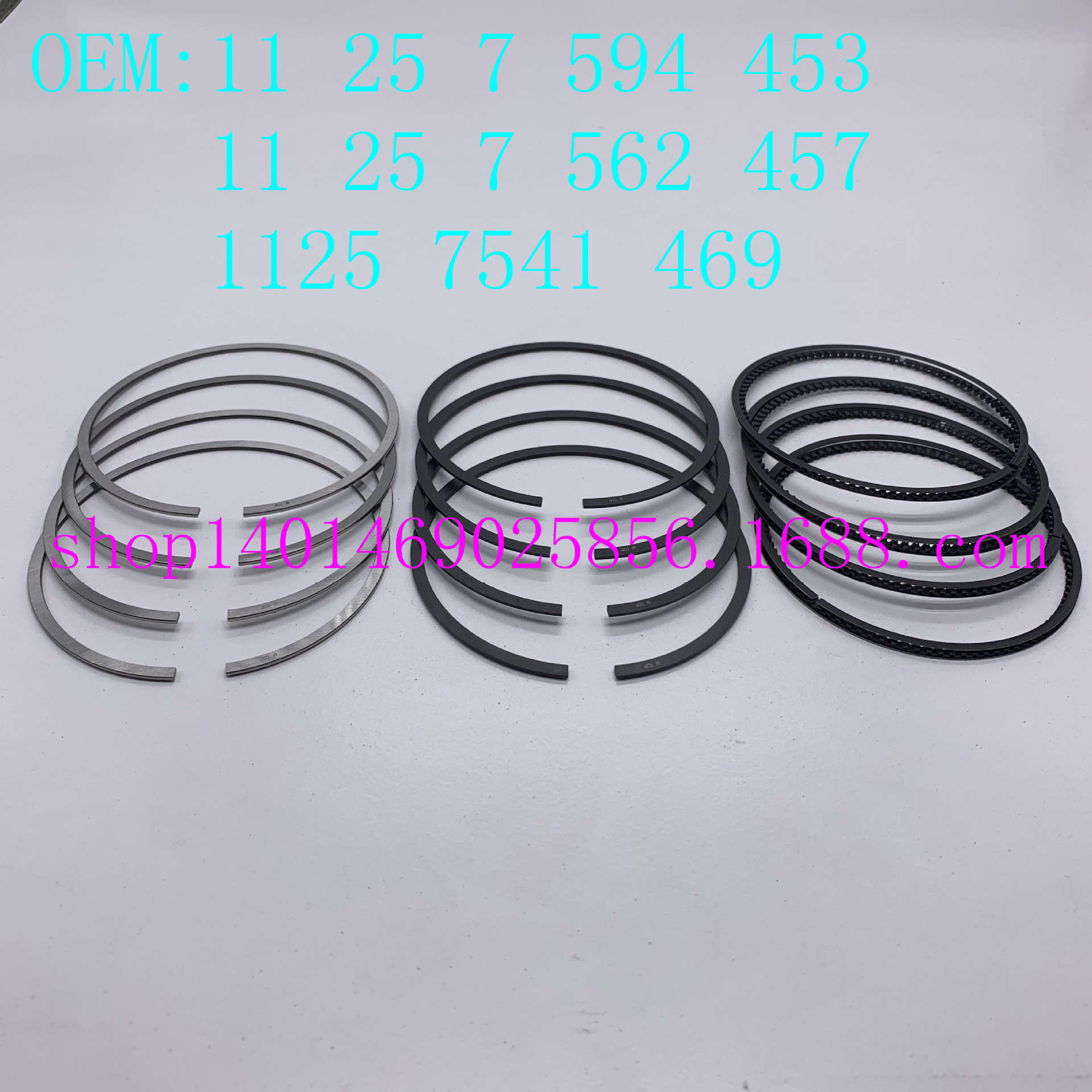 适用于BMW N20.B20 N46.B20 活塞环11257594453 PISTON RING-阿里巴巴