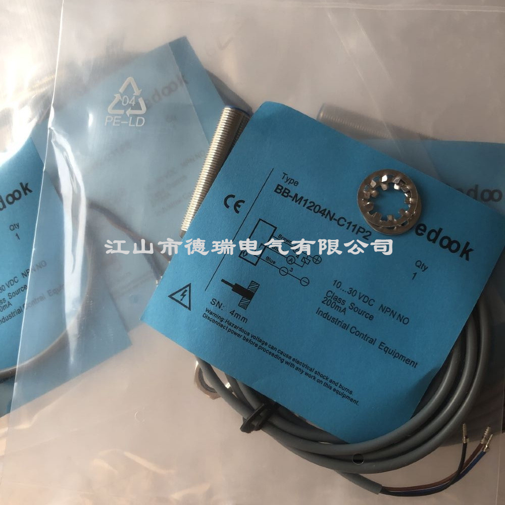 全新原装bedook比杜克接近开关BB-M1204P-C11P2 BN-M1208N-C11P2-阿里巴巴