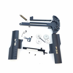 H6YU精击SLR四代PDX机片钢制联动回趟滑块SR16套件拉机柄配件空挂-阿里巴巴