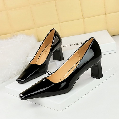 6186-1 European and American Style Fashion Simple High Heels, Thick ...