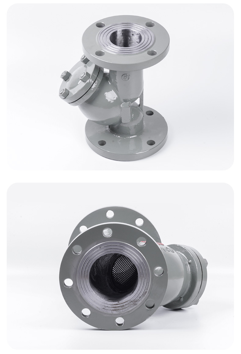 铸钢Y型法兰过滤器GL41H碳钢过滤器精铸重型蒸汽过滤器GL41W 304-阿里巴巴