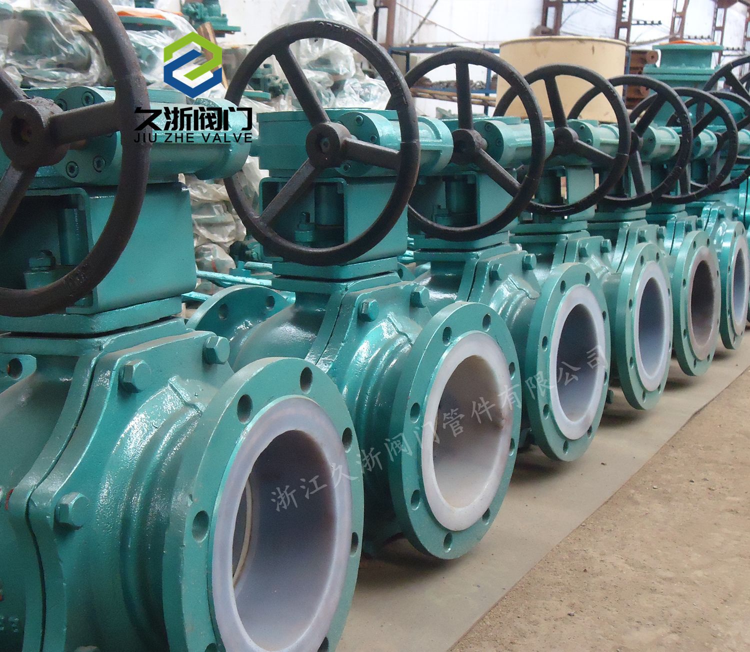 铸钢衬氟球阀 Q41F46-10C 模压衬里氟塑料化工防腐耐酸碱法兰球阀-阿里巴巴