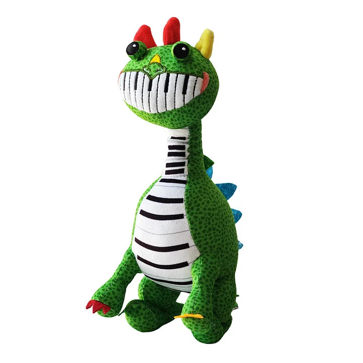 跨境新款pianosaurus plush 毛绒玩具公仔 毛绒玩偶来图来样-阿里巴巴