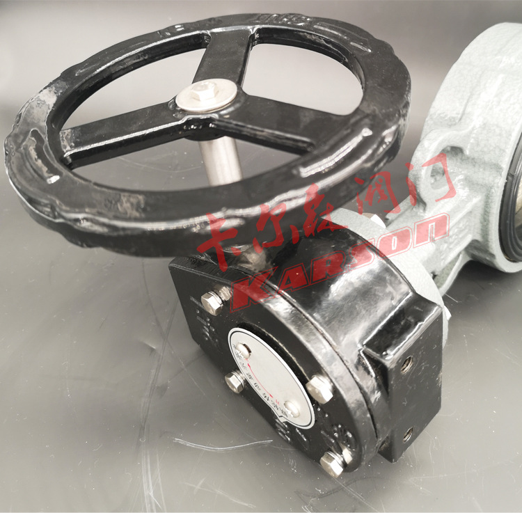 卡尔森厂家直销D371X-16C涡轮对夹式3寸dn150软密封衬胶 铸钢蝶阀-阿里巴巴