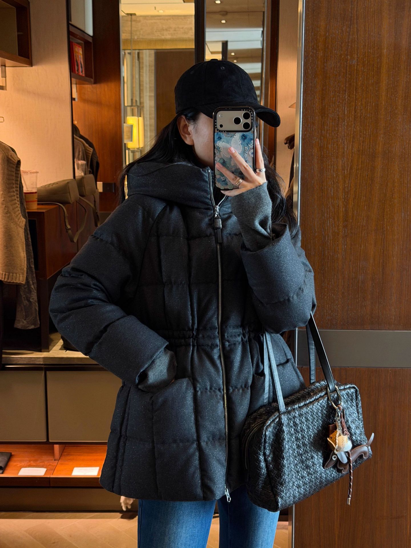 衣录“寒星有夜”羽绒服！！也能又气质！又美！又显瘦！一件代发-阿里巴巴