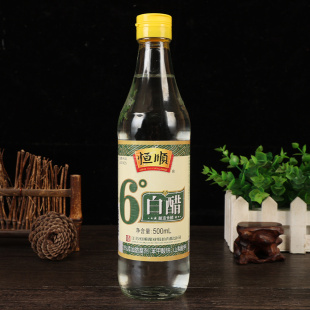 W恒顺白醋6度500ml镇江泡脚洗脸醋家用清洁除垢熏蒸小瓶酿造食用-阿里巴巴